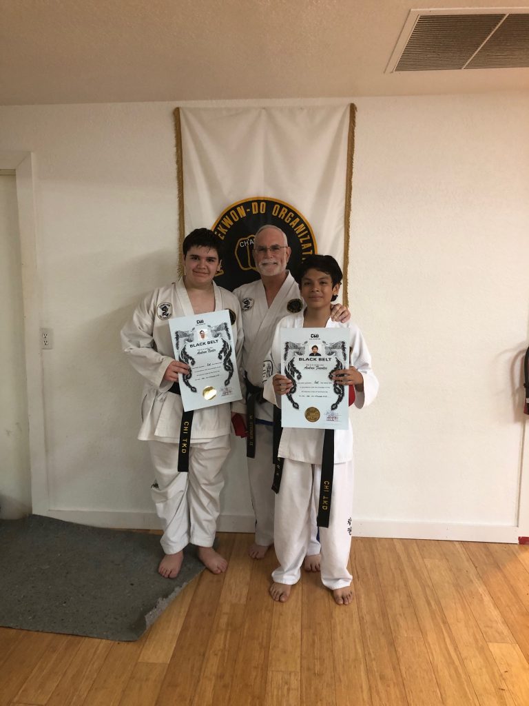 December 2018 Promotions- Andrew Nader & Andres Fuentes | Chi Taekwon ...
